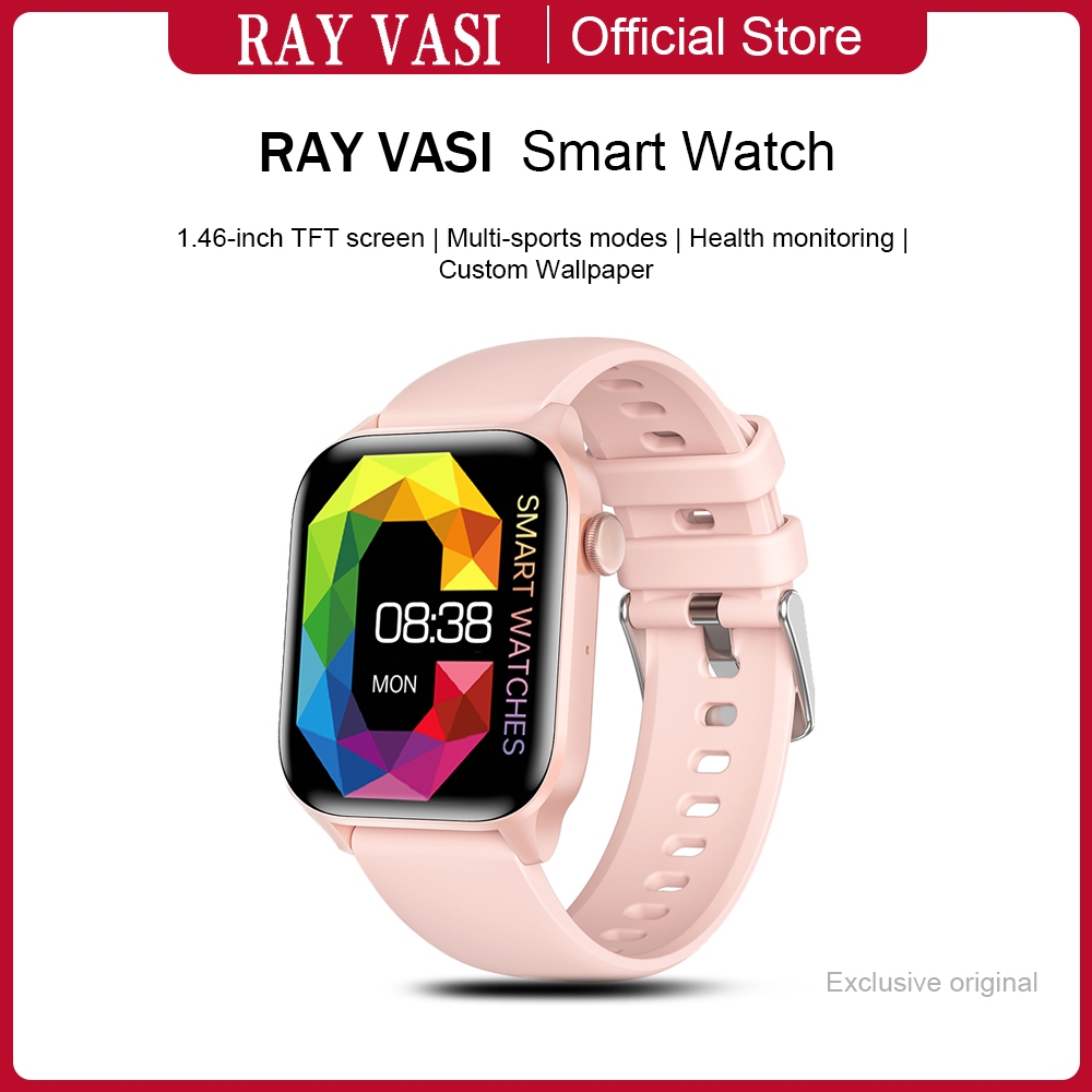 Jual RAYVASI SmartWatch T12Pro Wanita Pria 1.83 Inch Full Screen | Bluetooth Call | Heart Rate ...