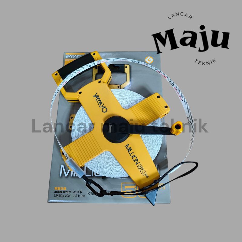 Jual Meteran Yamayo fiber 50 meter Original YAMAYO / Roll Meter ...