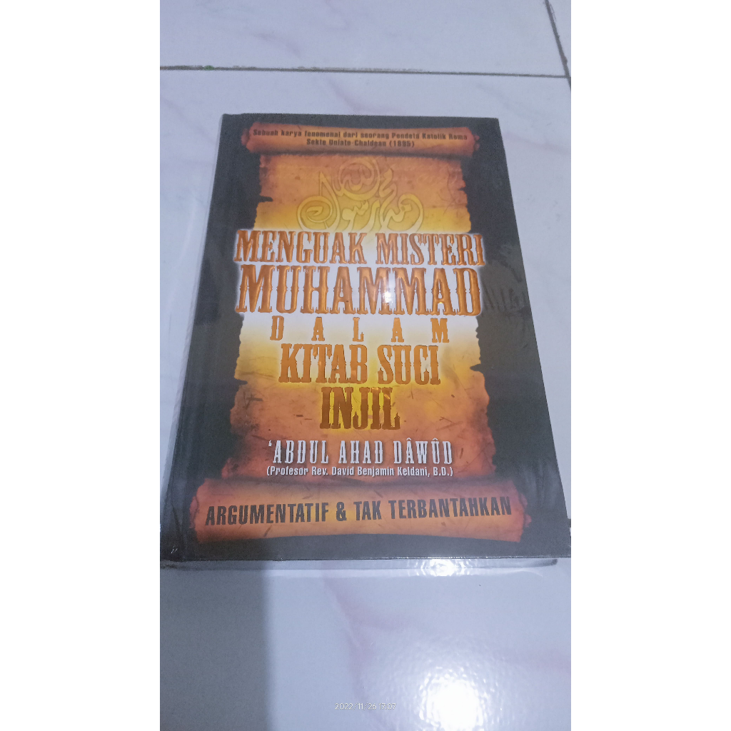 Jual Menguak Misteri Muhammad Dalam Kitab Suci Injil - Abdul Ahad Dawud ...