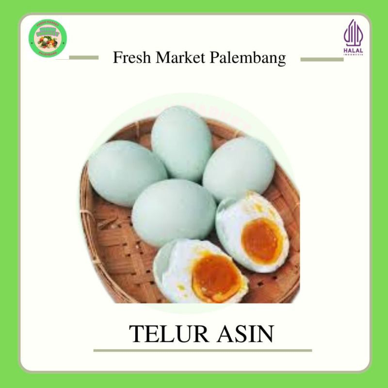 Jual Telur Asin per Butir -Fresh Market Palembang- | Shopee Indonesia