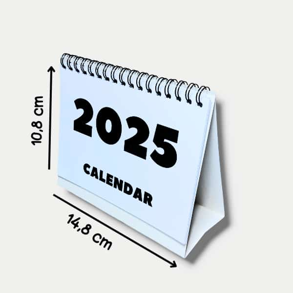 Jual (New Model Horizontal) Kalender Meja 2025 / Calender Meja 2025 ...