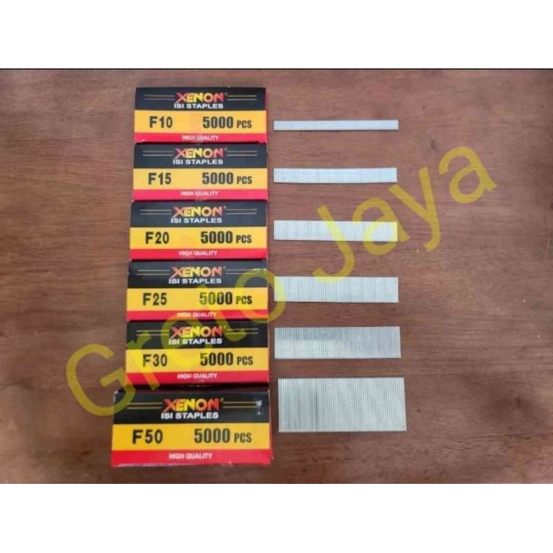 Jual Isi Paku I Tembak F 10 15 20 25 30 Refill Staples Flexi Fleksi ...
