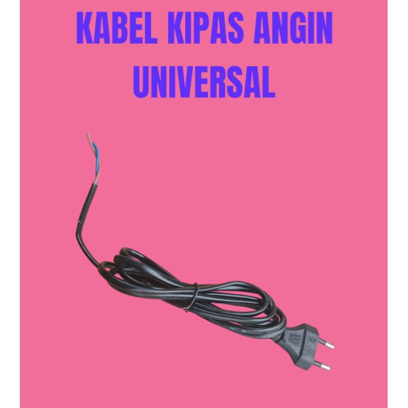 Jual kabel kipas angin panyjang 1,6 m universal | Shopee Indonesia
