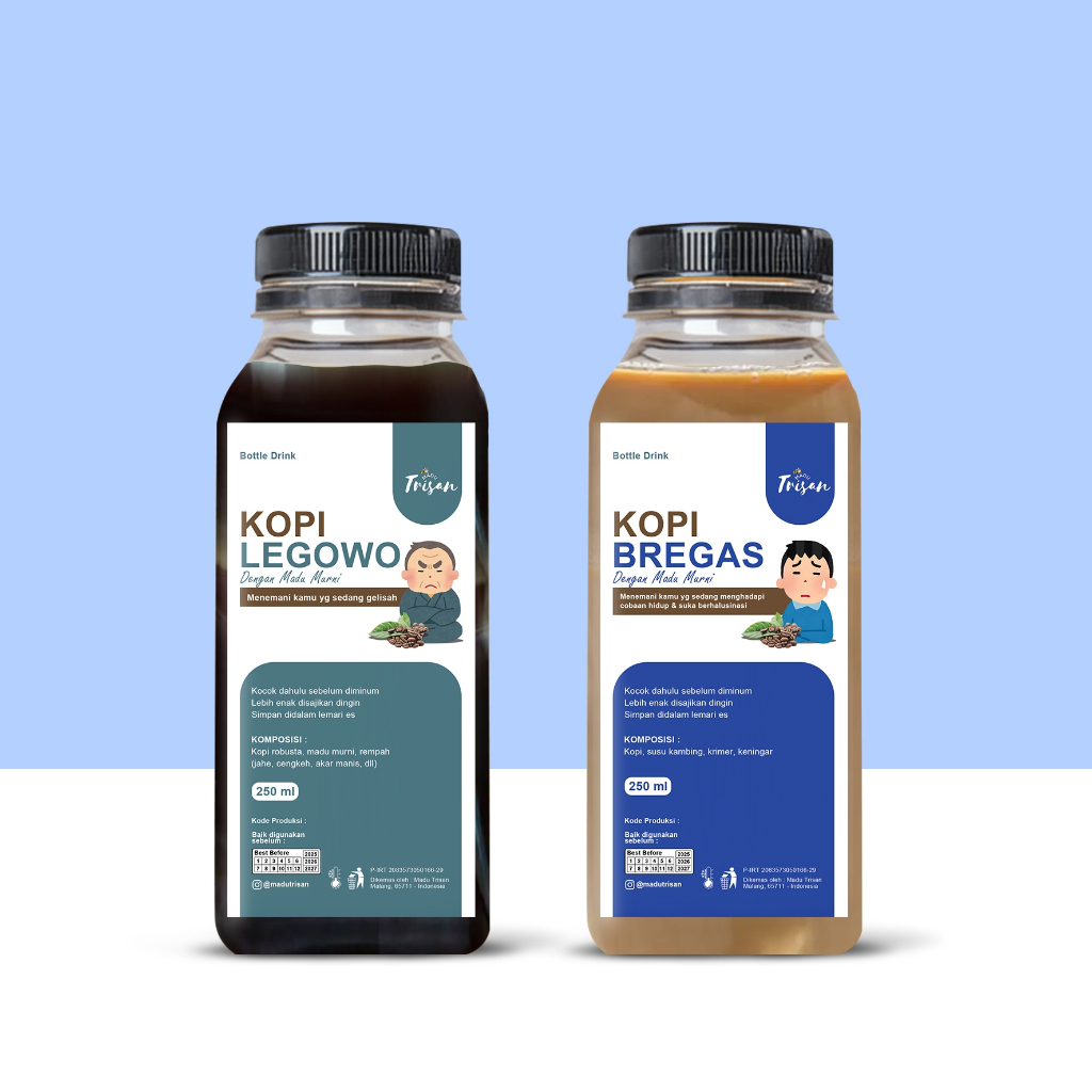 Jual Madu Trisan - Minuman Kopi Rempah Botolan 250ml - Kopi Botolan ...