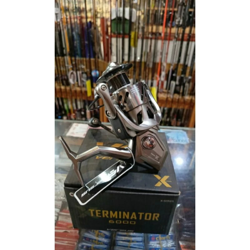 Jual Reel Versus Terminator 6000 | Power Handle | Shopee Indonesia