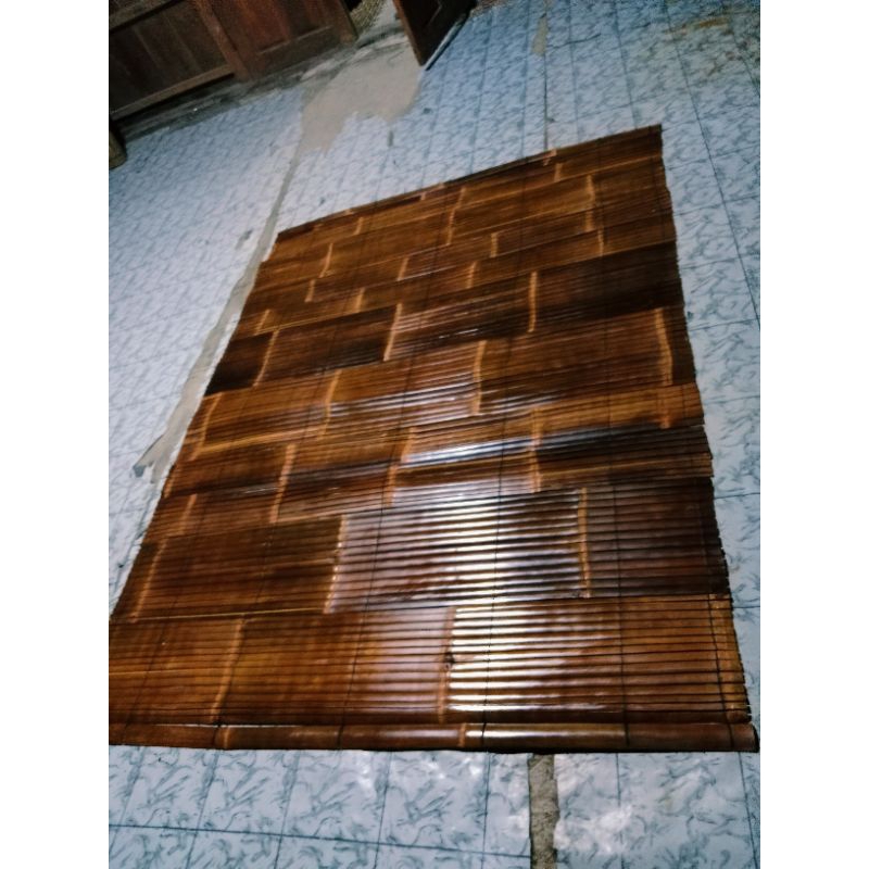 Jual Tirai Bambu Wulung Gulung L 1,5m X T 2m | Shopee Indonesia