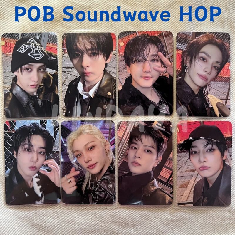 Jual POB Soundwave HOP Album Stray Kids Photocard PC SKZ OFFICIAL ...