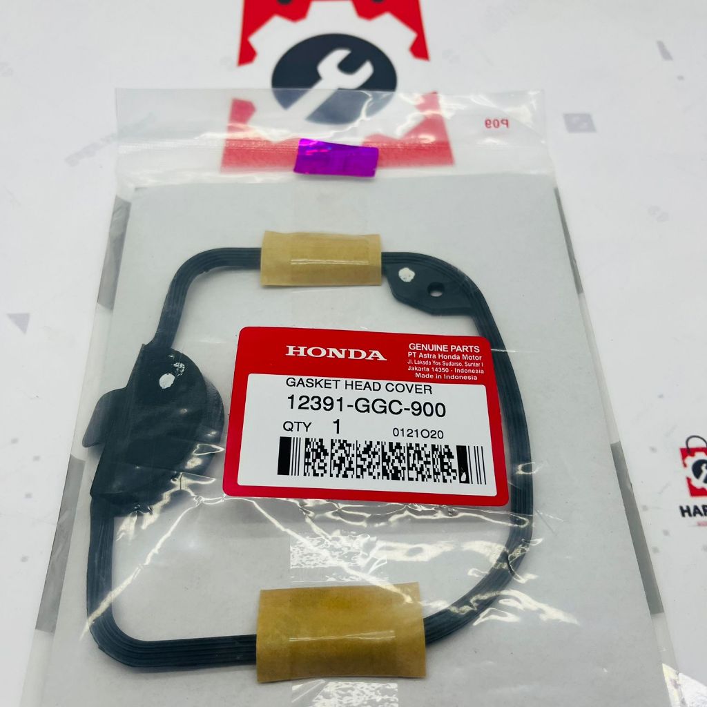 Jual 12391-GGC-900 Karet cylinder head - gasket head cover beat fi Vario 110 fi ori GGC | Shopee ...
