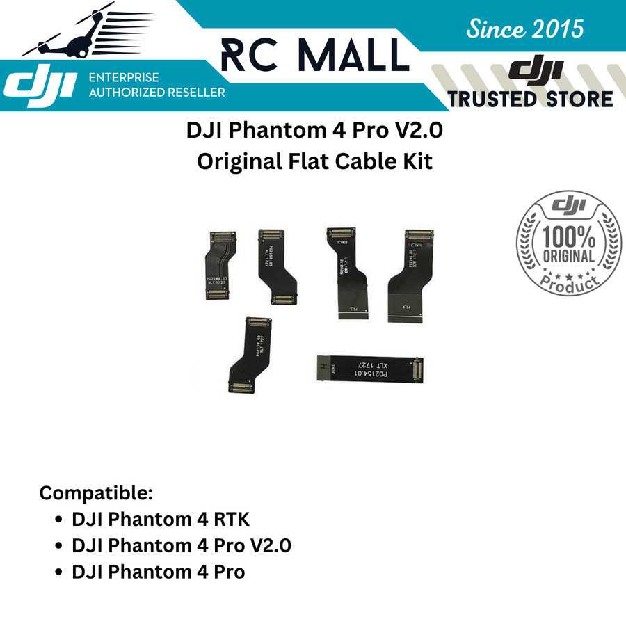 Jual Flexi Cable Set DJI Phantom 4 Pro V2.0 Flat Flexible Cable Kit ...