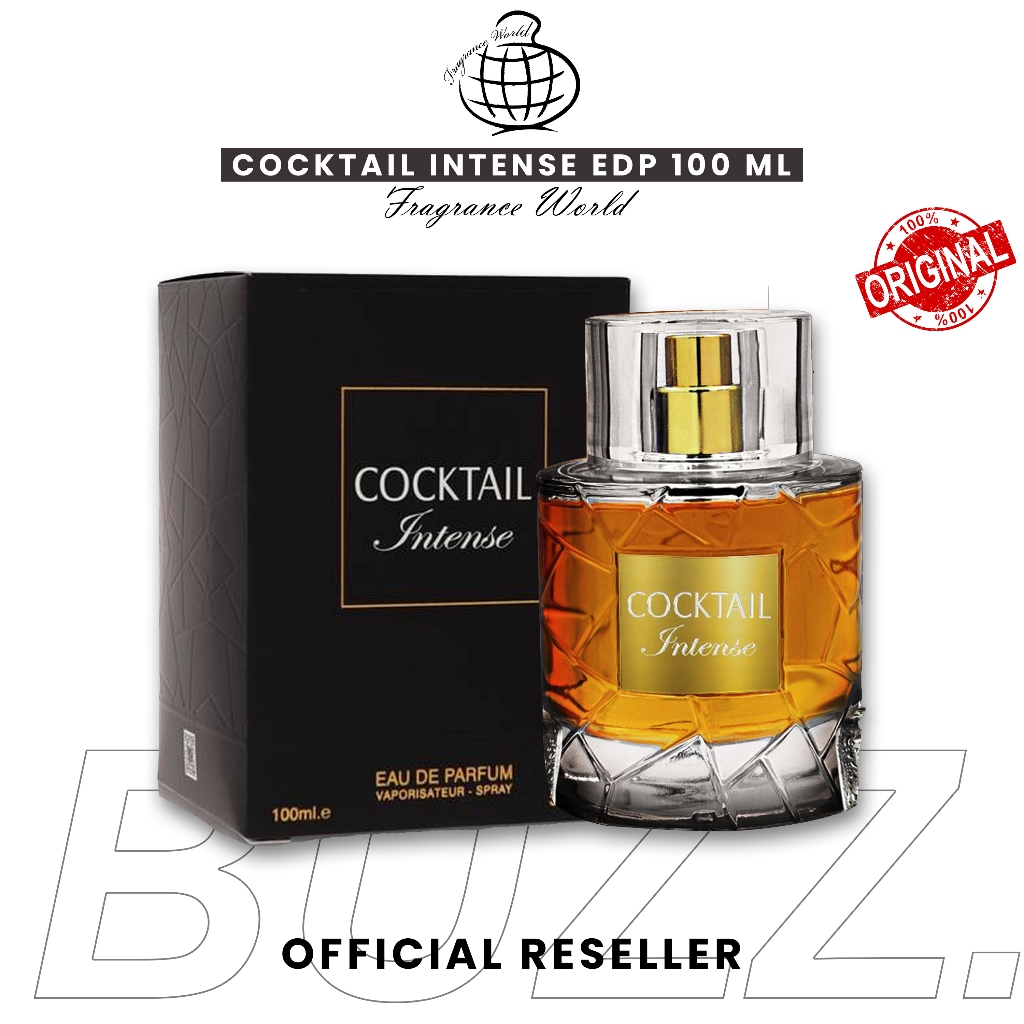 Jual Fragrance World Cocktail Intense EDP 100ml Parfum UNISEX Pria ...