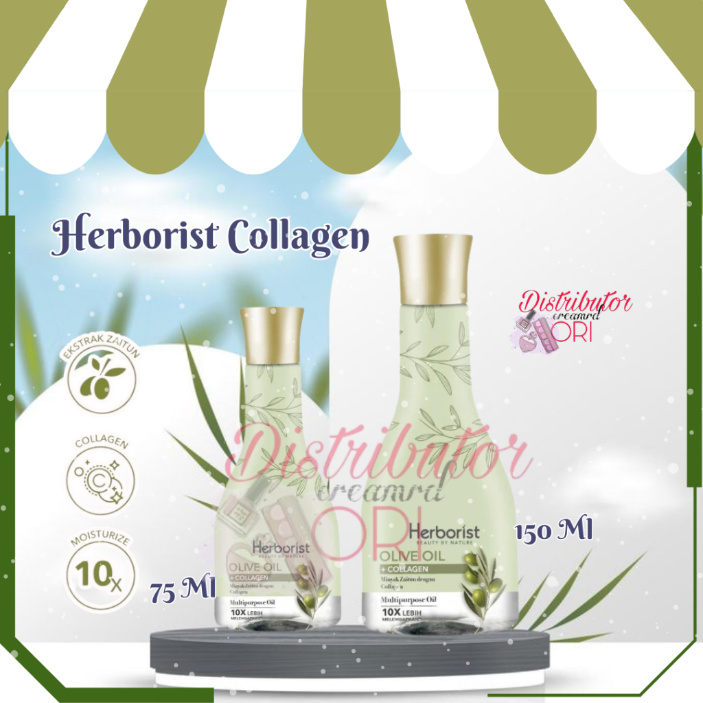 Jual Herborist Minyak Zaitun + Collagen 150ml | ORIGINAL / Herborist ...