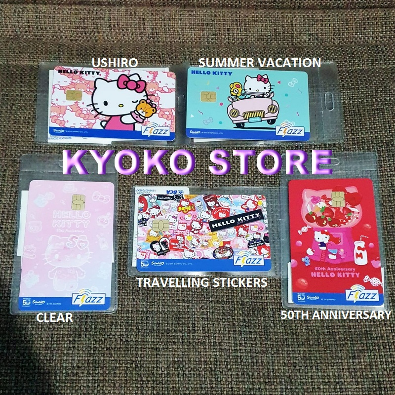 Jual Kartu Flazz Sanrio Hello Kitty 50th Anniversary Ushiro Summer ...