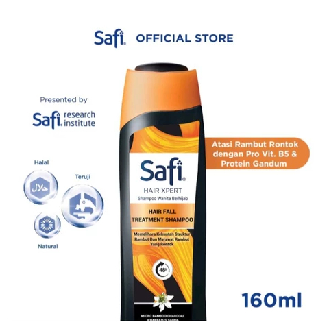 Jual Sampo Safi Hair Xpert Treatment Shampoo Anti Hair Fall 160g ...
