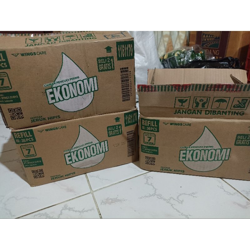 Jual 1 KARDUS EKONOMI LIQUID 122 ML/ SABUN CUCI PIRING MURAH/BELI 2 PCS ...