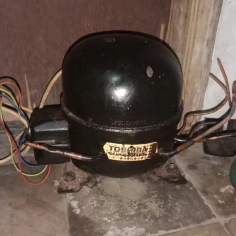 Jual KOMPRESOR KULKAS 1/4 PK # COMPRESSOR FRIZER 6 RAK / FRISER BOK ...