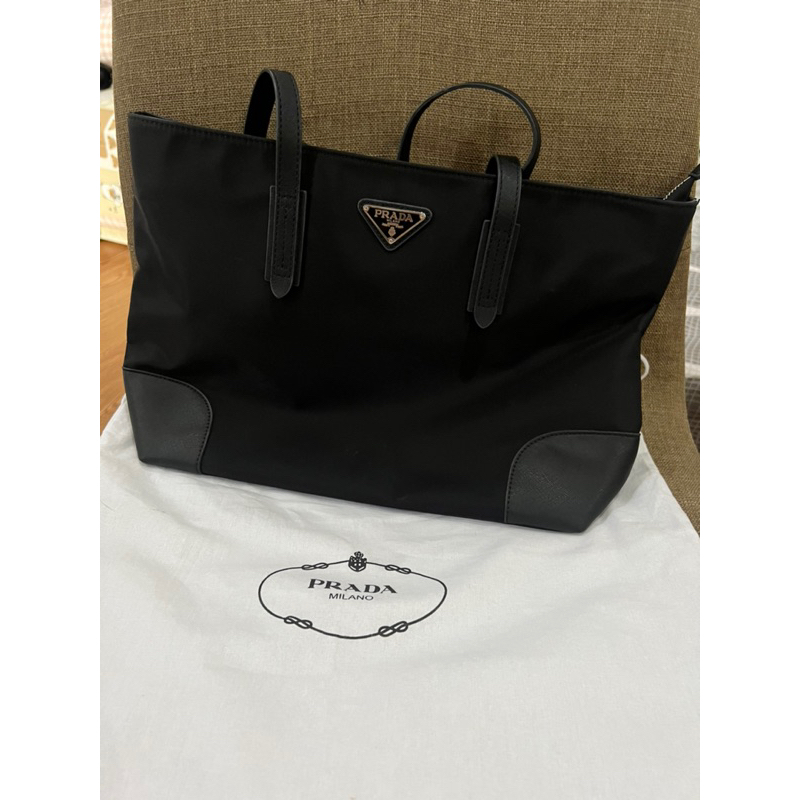 Jual Prada Tas Tote Hitam | Shopee Indonesia