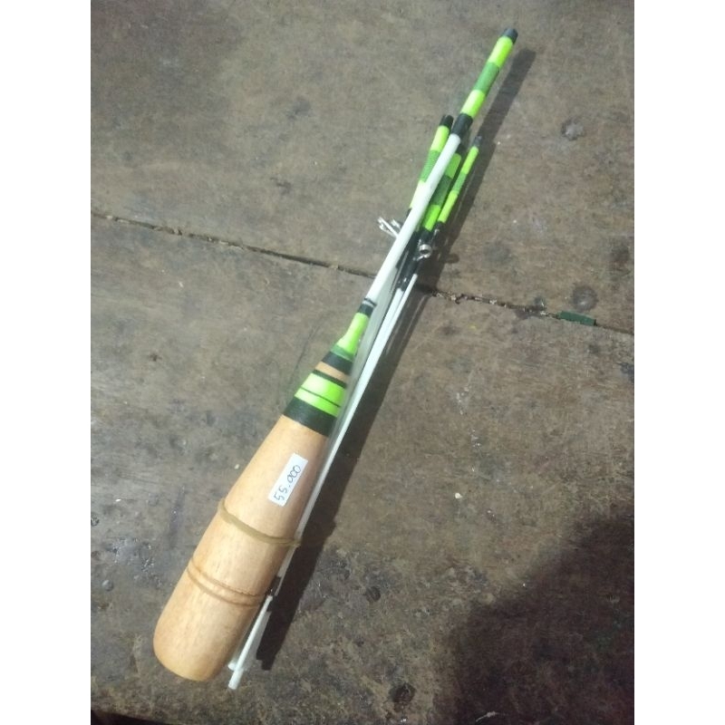 Jual Joran tegek lentur custom tanago fiber sambung 7 | Shopee Indonesia