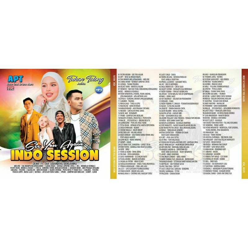 Jual KASET MP3 AUDIO MUSIK INDO SEASON (2025) - KOMBILASI TERBARU | Shopee Indonesia