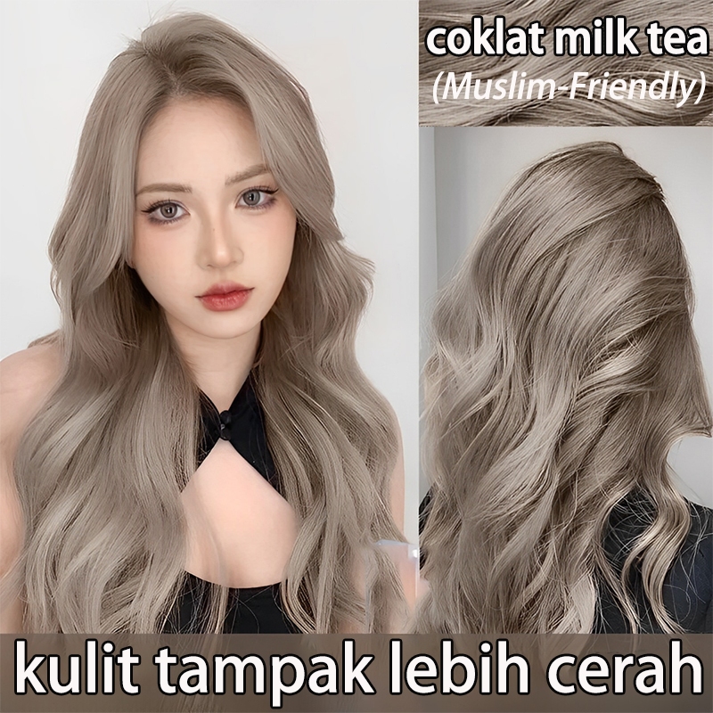 Jual 【Beli 100ml gratis 100ml】STYLE FIT cat rambut coklat milk tea ...