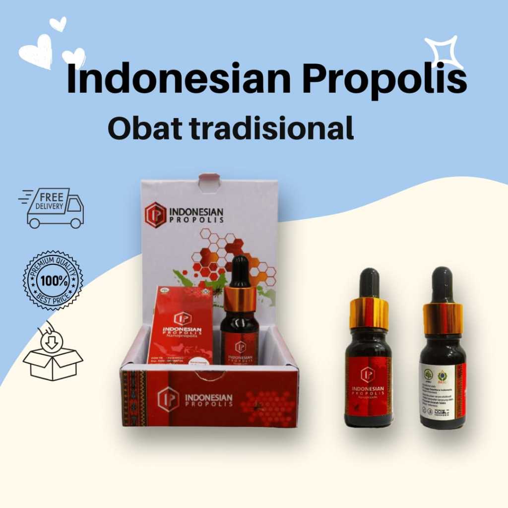 Jual Indonesian Propolis Obat Tradisional 10 ml | Shopee Indonesia