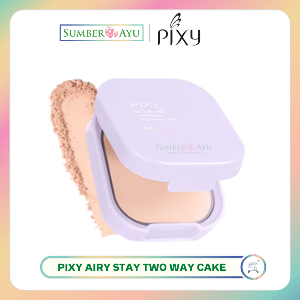 Jual SUMBER AYU PIXY AIRY STAY TWO WAY CAKE | Shopee Indonesia
