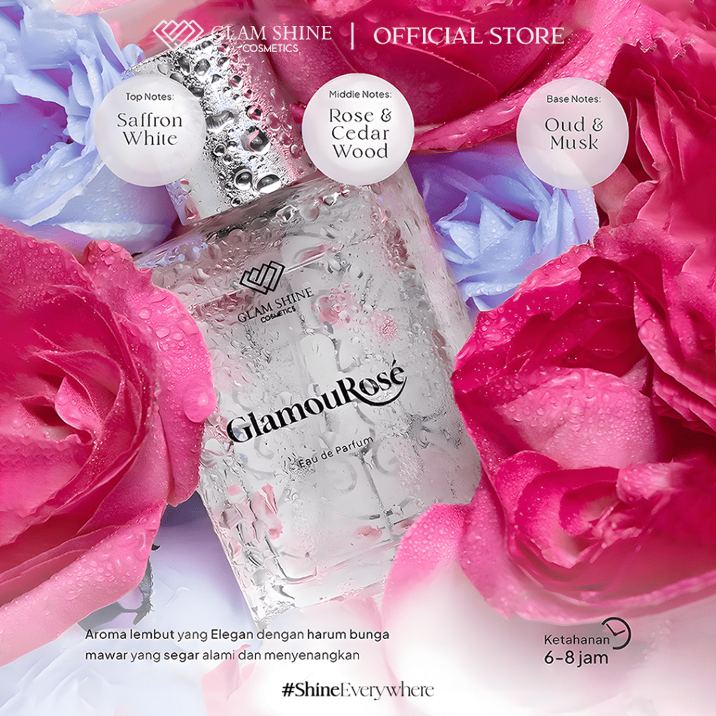 Jual GLAM SHINE GlamouRosé - Eau de Parfum 50ml | Shopee Indonesia