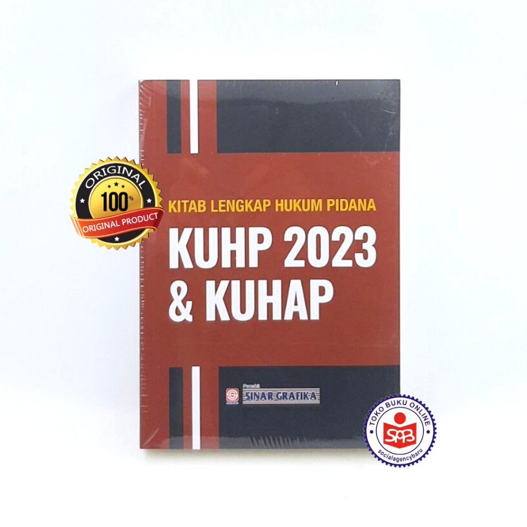 Jual Kitab Lengkap Hukum Pidana KUHP 2023 dan KUHAP | Shopee Indonesia
