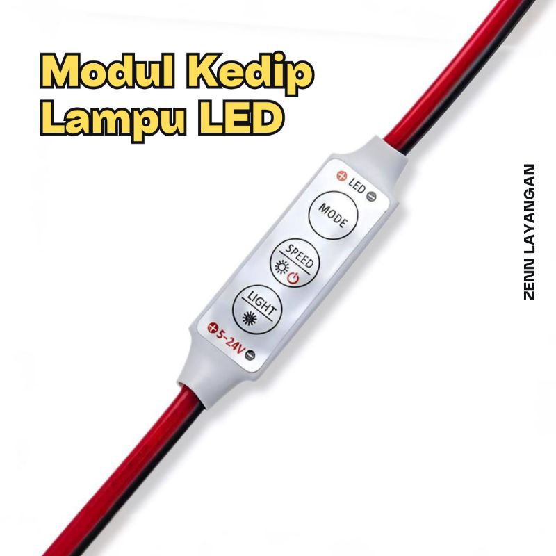 Jual Modul Kedip LED Mini Controller Dimmer Led Single Color | Shopee ...