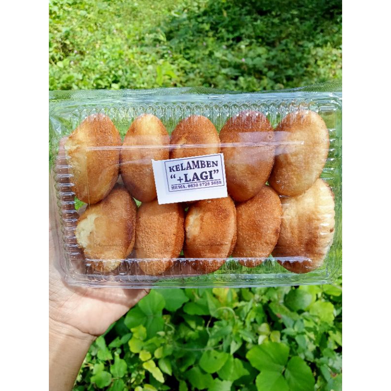 Jual kue kelambin/wadai kelambin isi 10 permika/Roti Bolu Lembut Manis ...