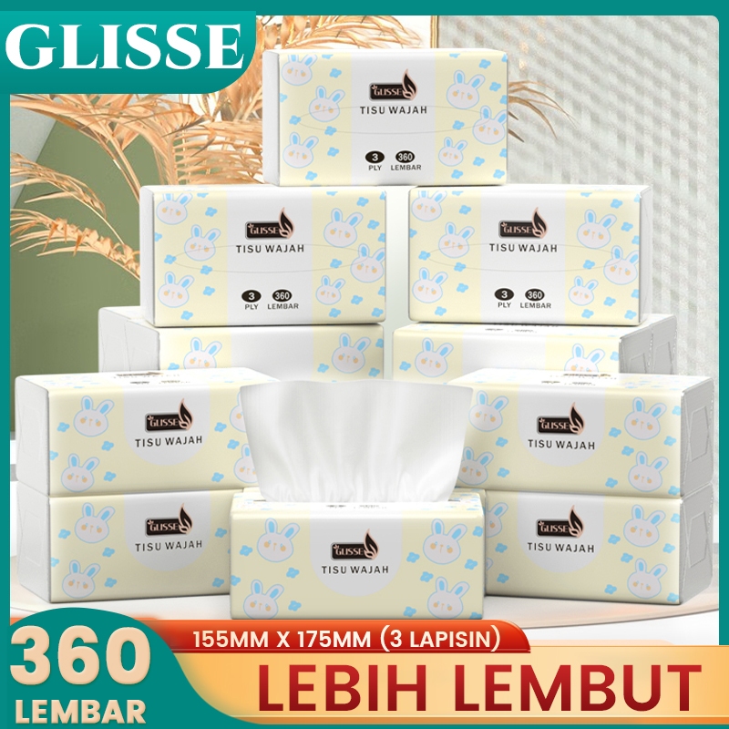 Jual Glisse Tissue Facial Tisu Tas besar/tisu/paket rumah tangga ...