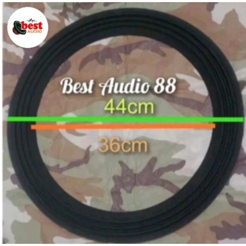 Jual List pinggiran daun kertas speaker 18 inch 18inch import FR3 tebal ...