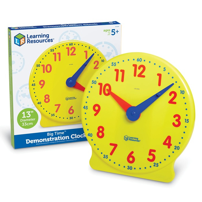 Jual Learning Resources Big Time Demonstration Clock | Shopee Indonesia