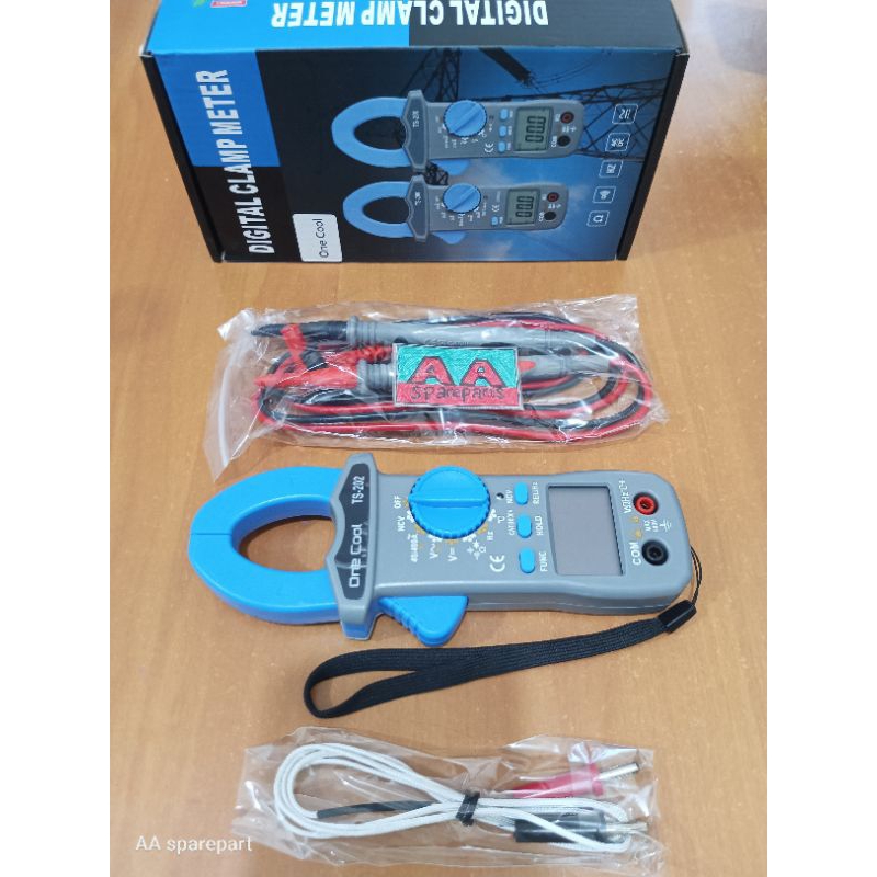Jual TANG AMPERE DIGITAL TS202 / DIGITAL CLAMP MULTIMETER TANG AMPER TS-202 TANG AMPERE METER ...