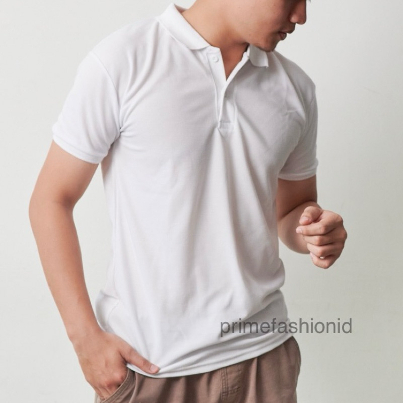Jual S-XXXL KAOS POLO POLOS 190-200gsm, Polo Shirt Lengan Pendek, Kaos ...