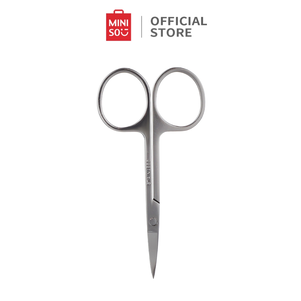 Jual Miniso Grooming Scissor Eyebrow Scissors Gunting Alis Gunting ...