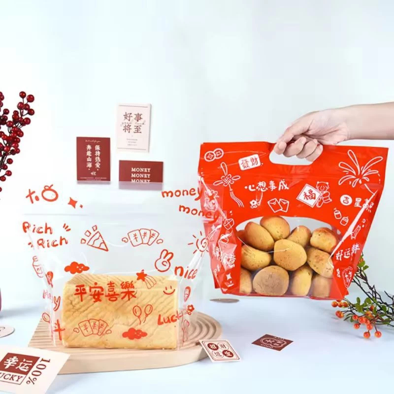 Jual DY PACK PLASTIK ZIPPER JERUK COOKIES ROTI/BREAD BAG CNY IMLEK ...