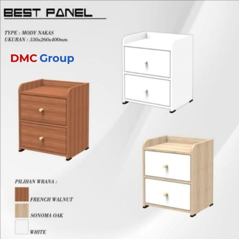 Jual Nakas 2 laci Rak sudut laci laci rak serbaguna rak lampu tidur ...
