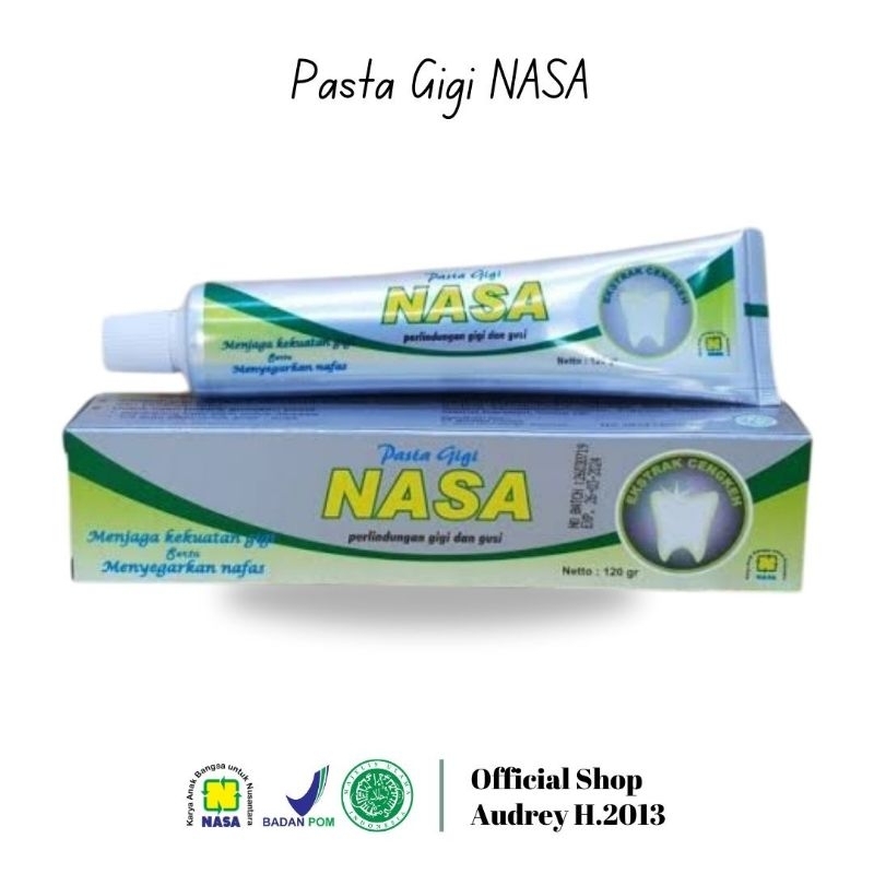 Jual (PGN) Pasta Gigi NASA Original - Pasta Gigi Odol Herbal Perawatan ...