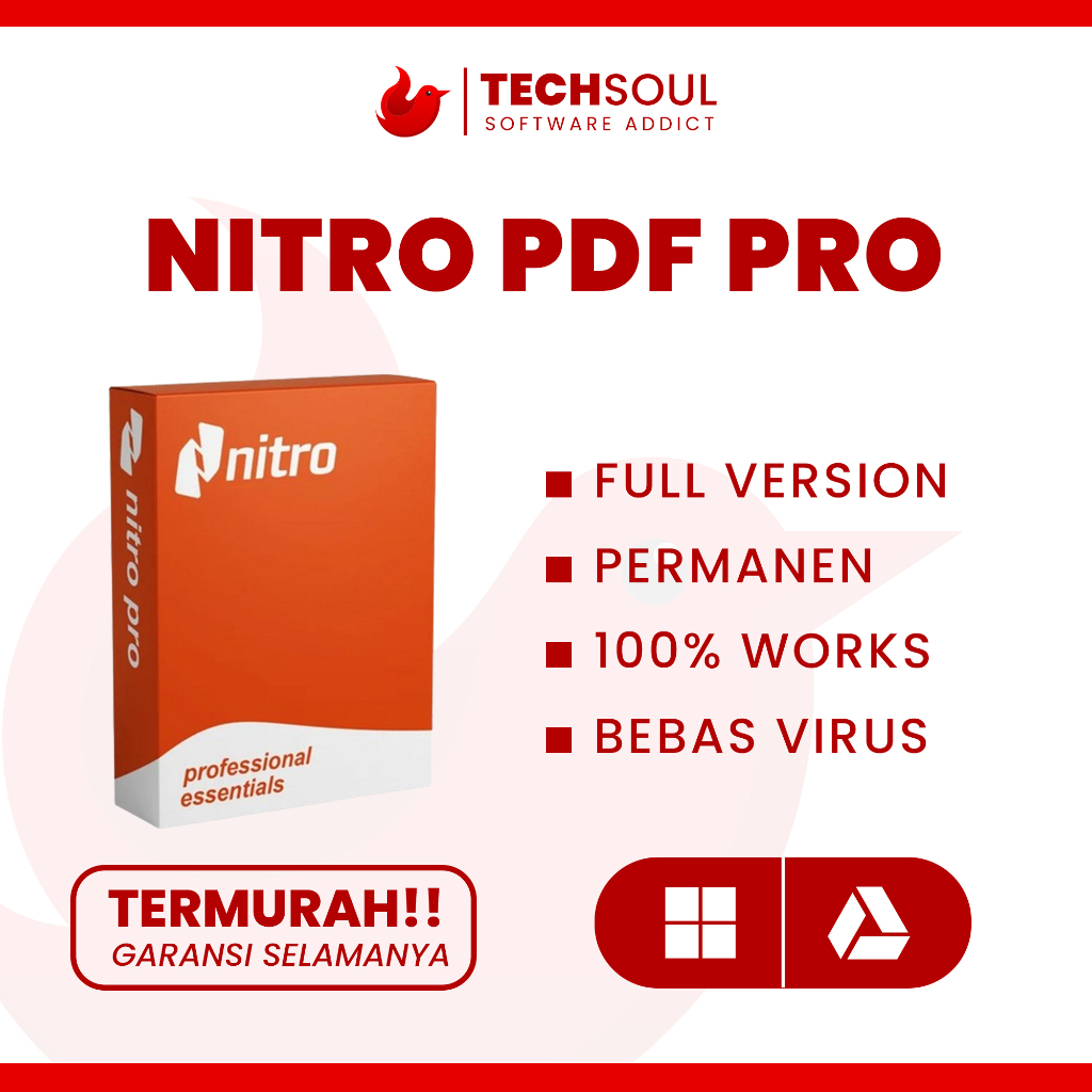 Jual Nitro PDF Pro Enterprise Full Version Permanen Lisensi | Windows | Shopee Indonesia
