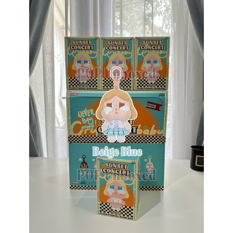 Jual POP MART SUNSET CONCERT CRY BABY “BEIGE BLUE” ORI POP MART ...
