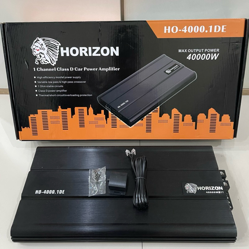 Jual Power Monoblok CLass D AMPLIFIER MONOBLOK HORIZON HO 4000.1D | Shopee Indonesia