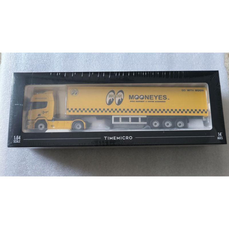 Jual TIME MICRO 1/64 SCANIA CONTAINER TRUCK MOONEYES | Shopee Indonesia