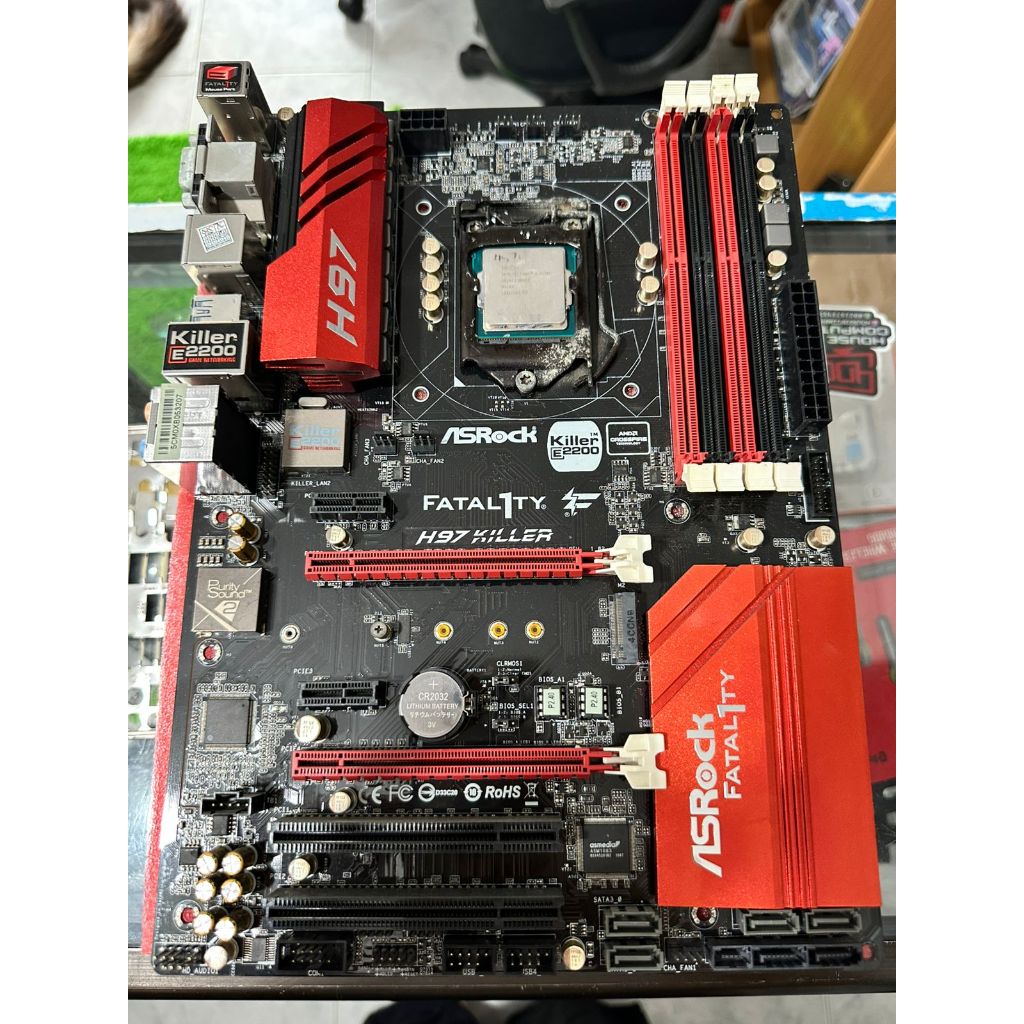 Jual PROCESSOR I5 4570S + MAINBOARD ASROCK FATALITY H97 KILLER KONDISI ...