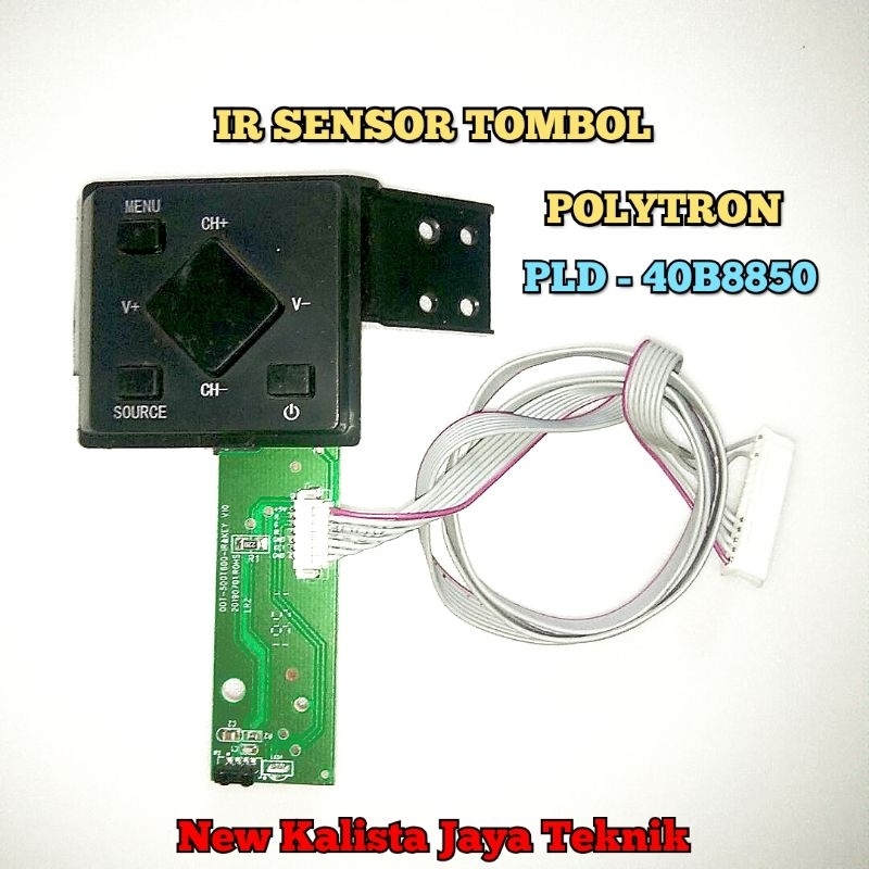 Jual IR SENSOR TOMBOL TV POLYTRON 40B8850 ORIGINAL MODUL SENSOR TV PLD ...