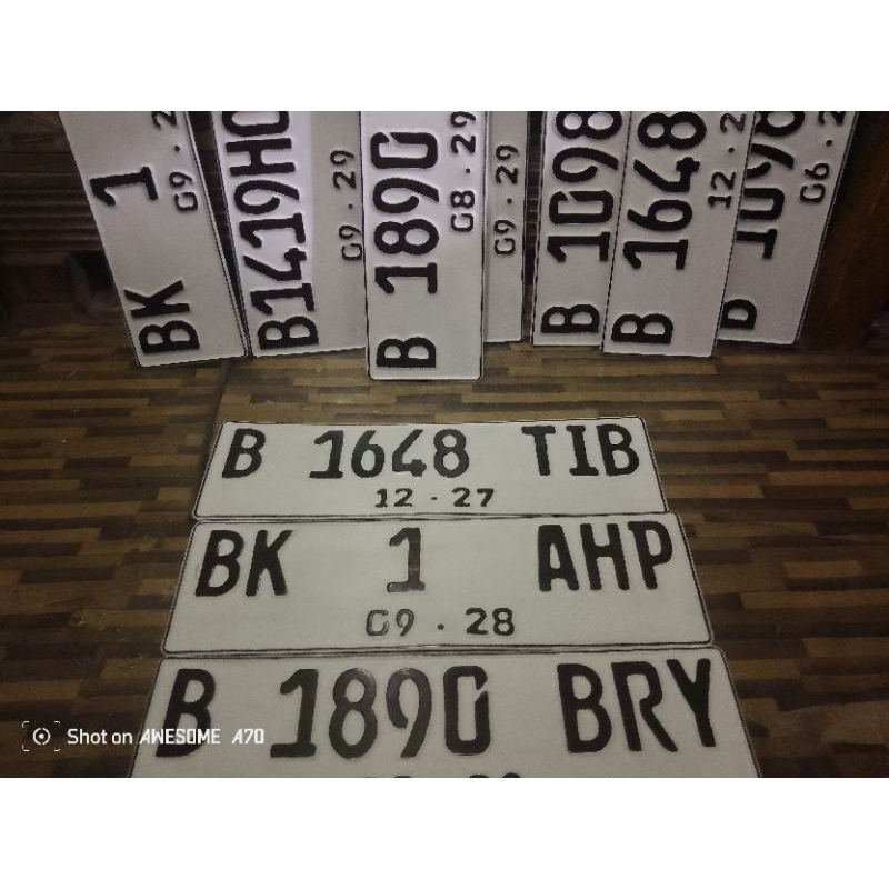 Jual Plat nomor Mobil Standar | Shopee Indonesia