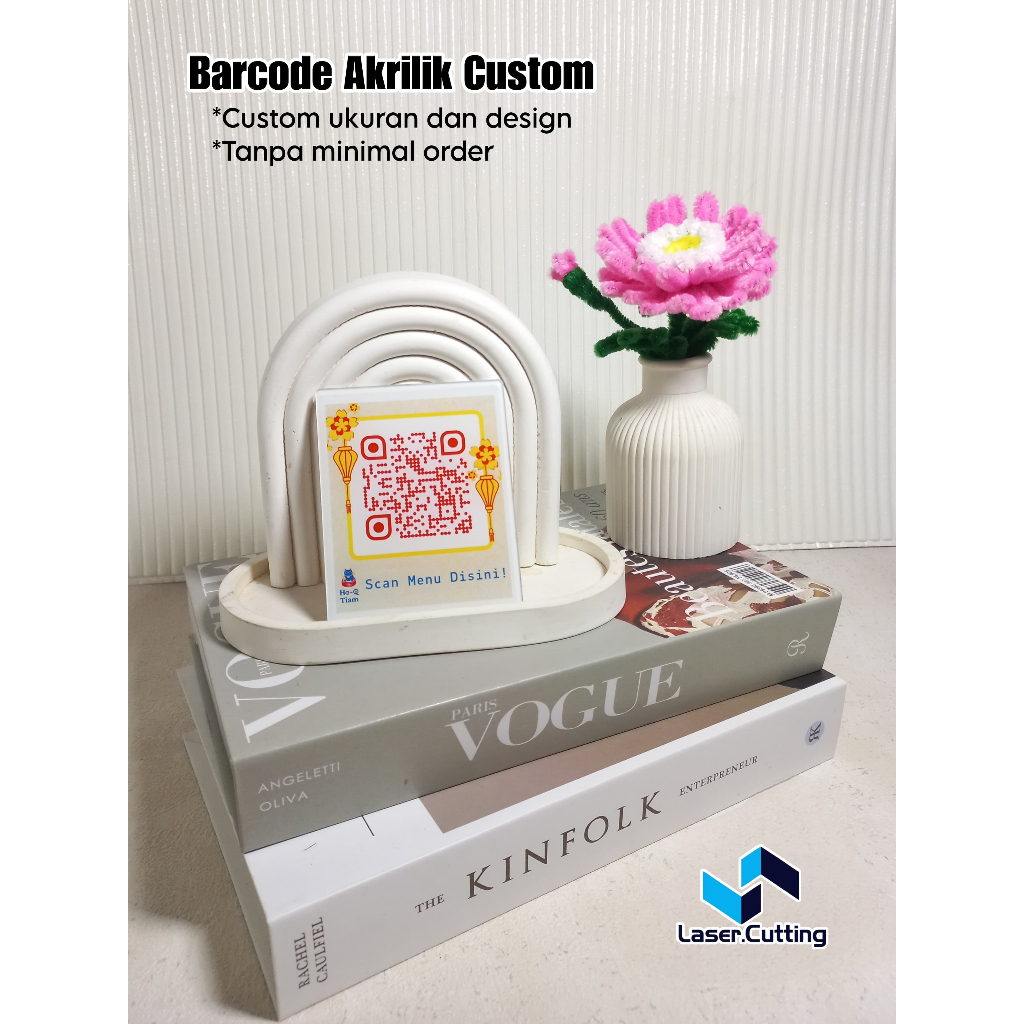 Jual SCAN BARCODE AKRILIK | QR CODE | QRIS | BARCODE MY PERTAMINA ...
