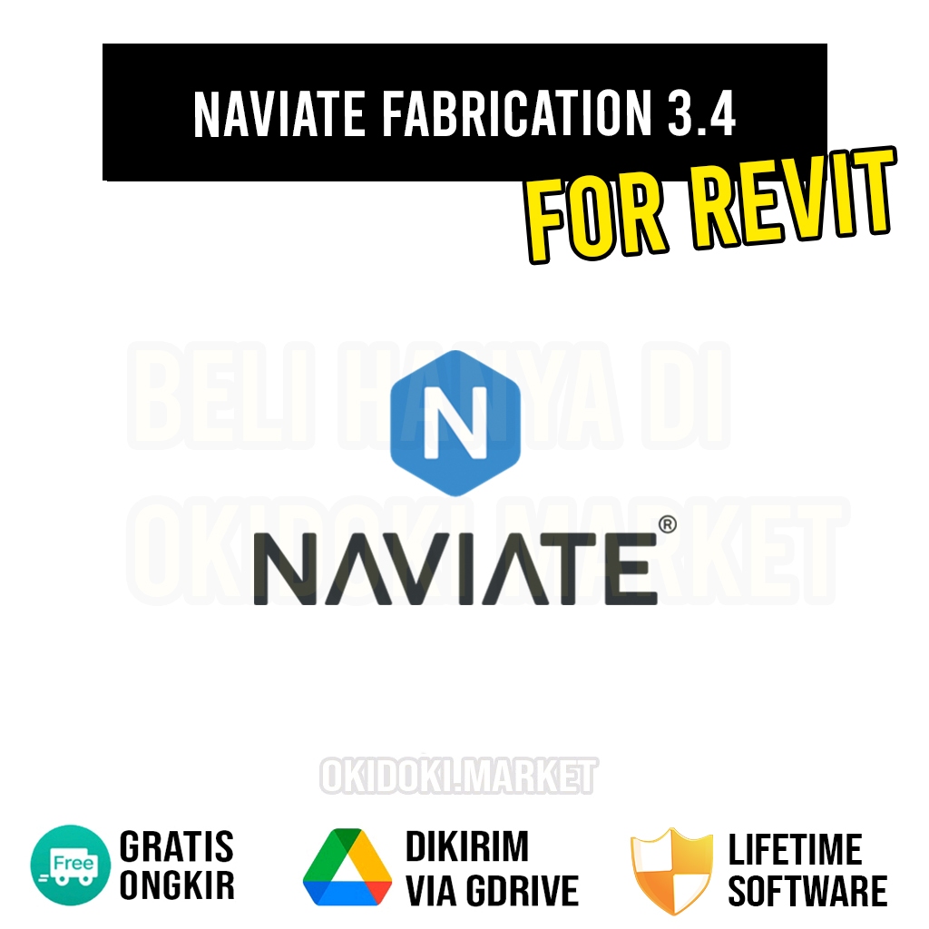 Jual Naviate Fabrication 3.4 for Revit 2019 - 2023 x64 [Windows ...