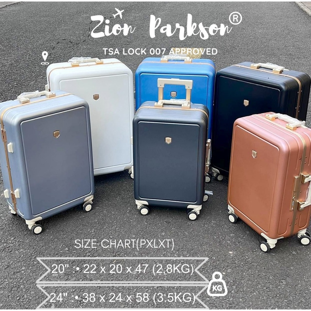 Jual PARKSON Zion TSA LOCK 007 Koper 20 inch Kabin 24 inch Bagasi ...