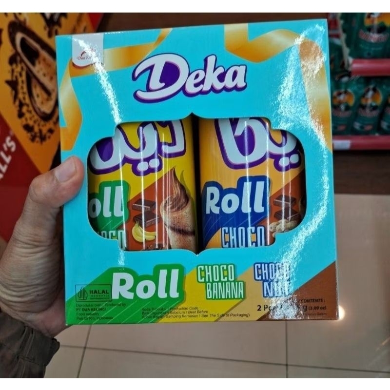 Jual Paket Hampers Lebaran Deka Wafer Roll isi 2 Kaleng | Shopee Indonesia