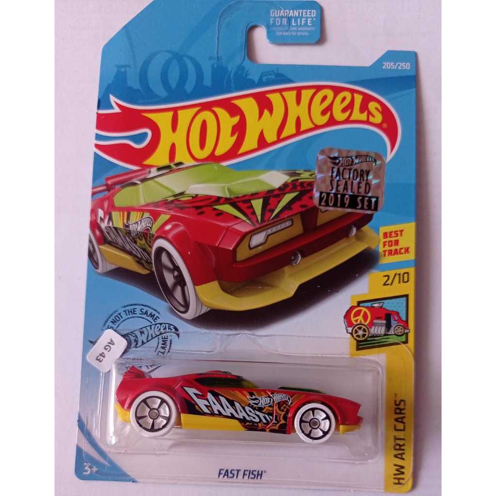 Jual Hot Wheels - Fast Fish Red HW Art Cars Best For Track Factory ...